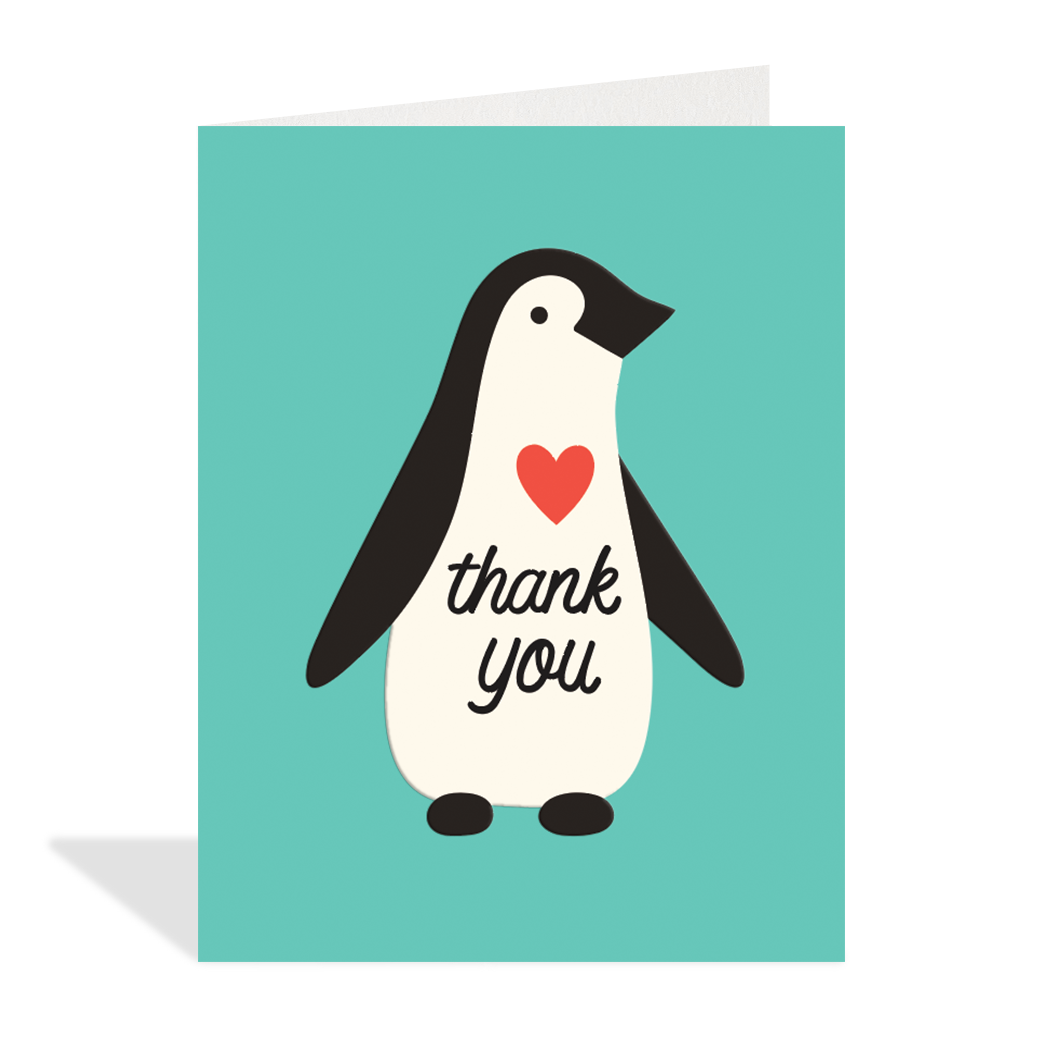 Thank You Penguin – Halfpenny Postage